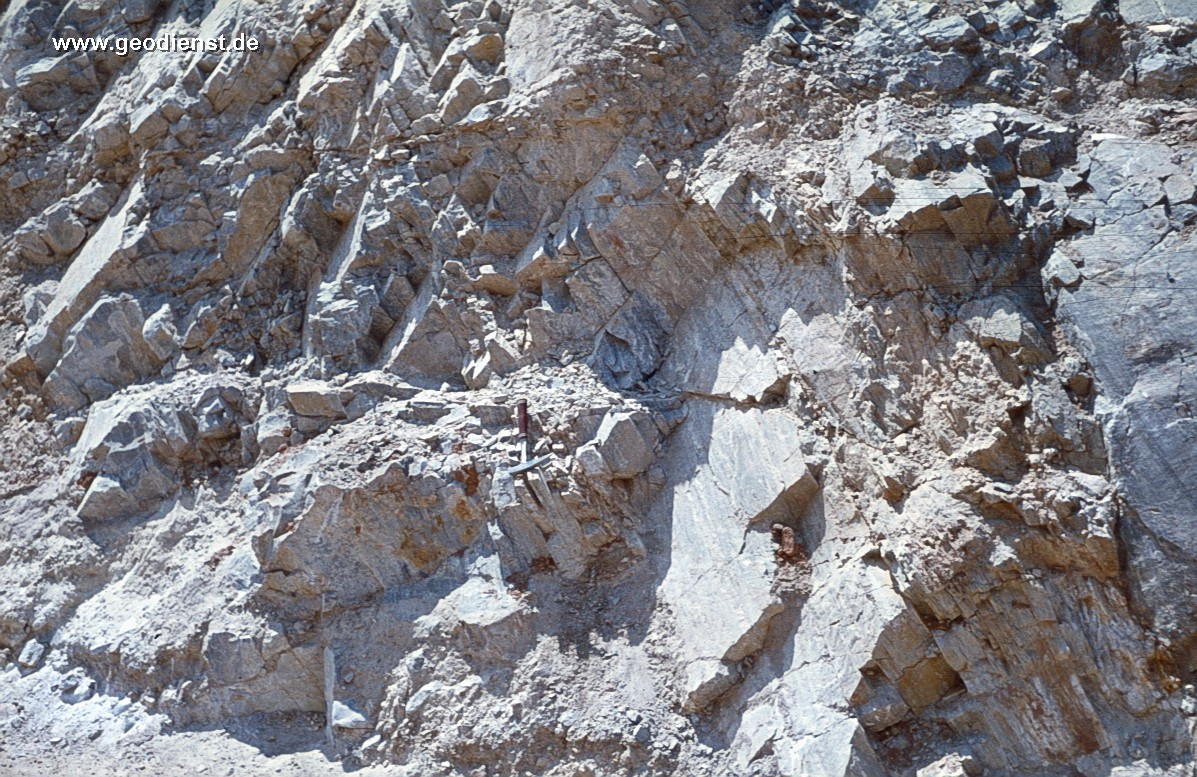 Marmor der Karibib Formation bei Karibib